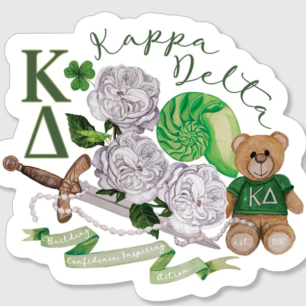 Kappa Delta Badge - Etsy