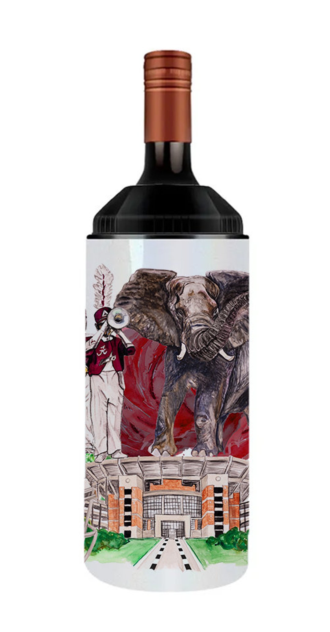 University of Alabama Wine Chiller - Wine Chiller - Bama Wine Chiller ...