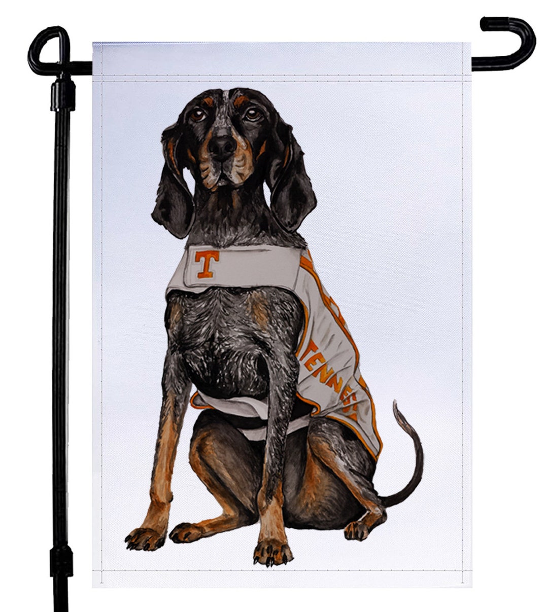 University of Tennessee Smokey Garden Flag - UT Smokey Watercolor Yard ...