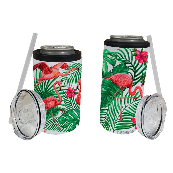 Flamingo Can Coolers | Etsy