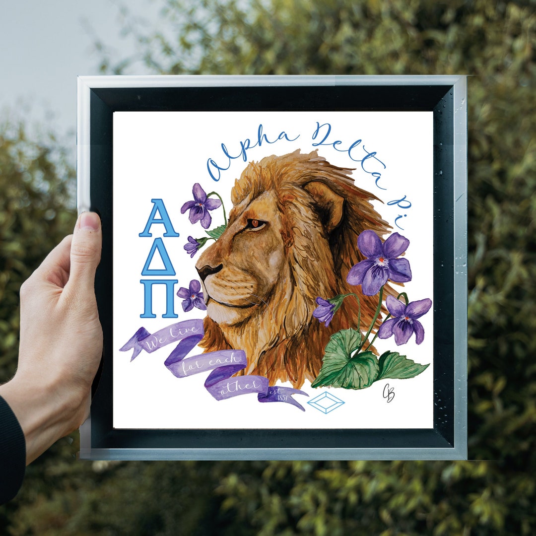Alpha Delta Pi Collage Print - Etsy