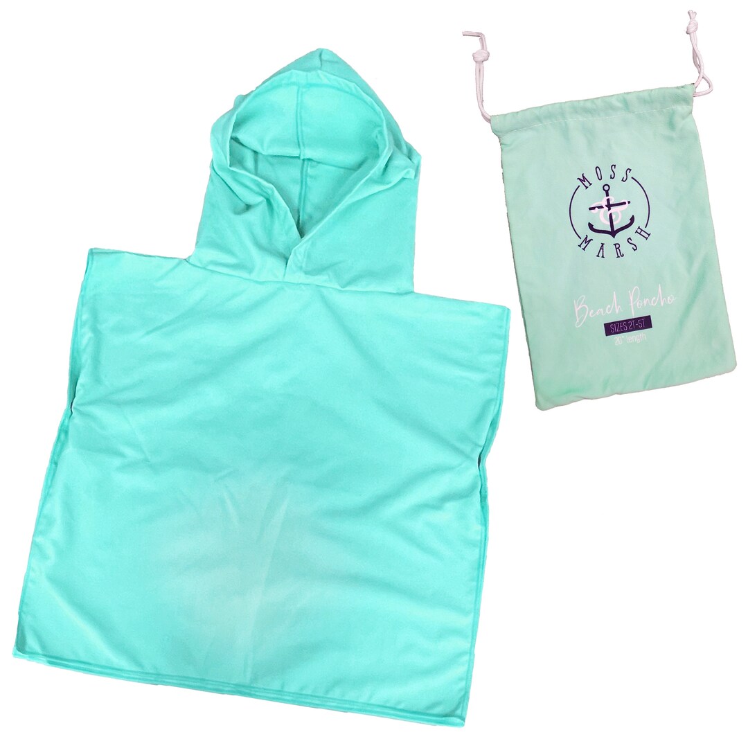 Sublimation Ponchos | Sublimation Blank | Microfiber Beach Towel - Etsy