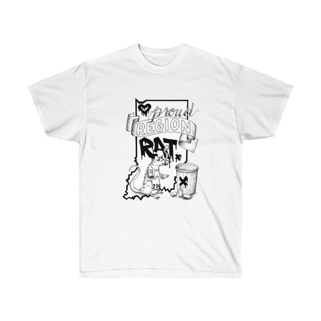 Region Rat Cotton Tee - Etsy
