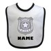 Police Officer Personalized Baby Bib Little Chief With Badge - Etsy