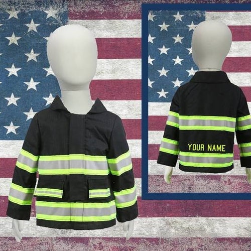 Firefighter Personalized TAN Toddler Firefighter Jacket - Etsy