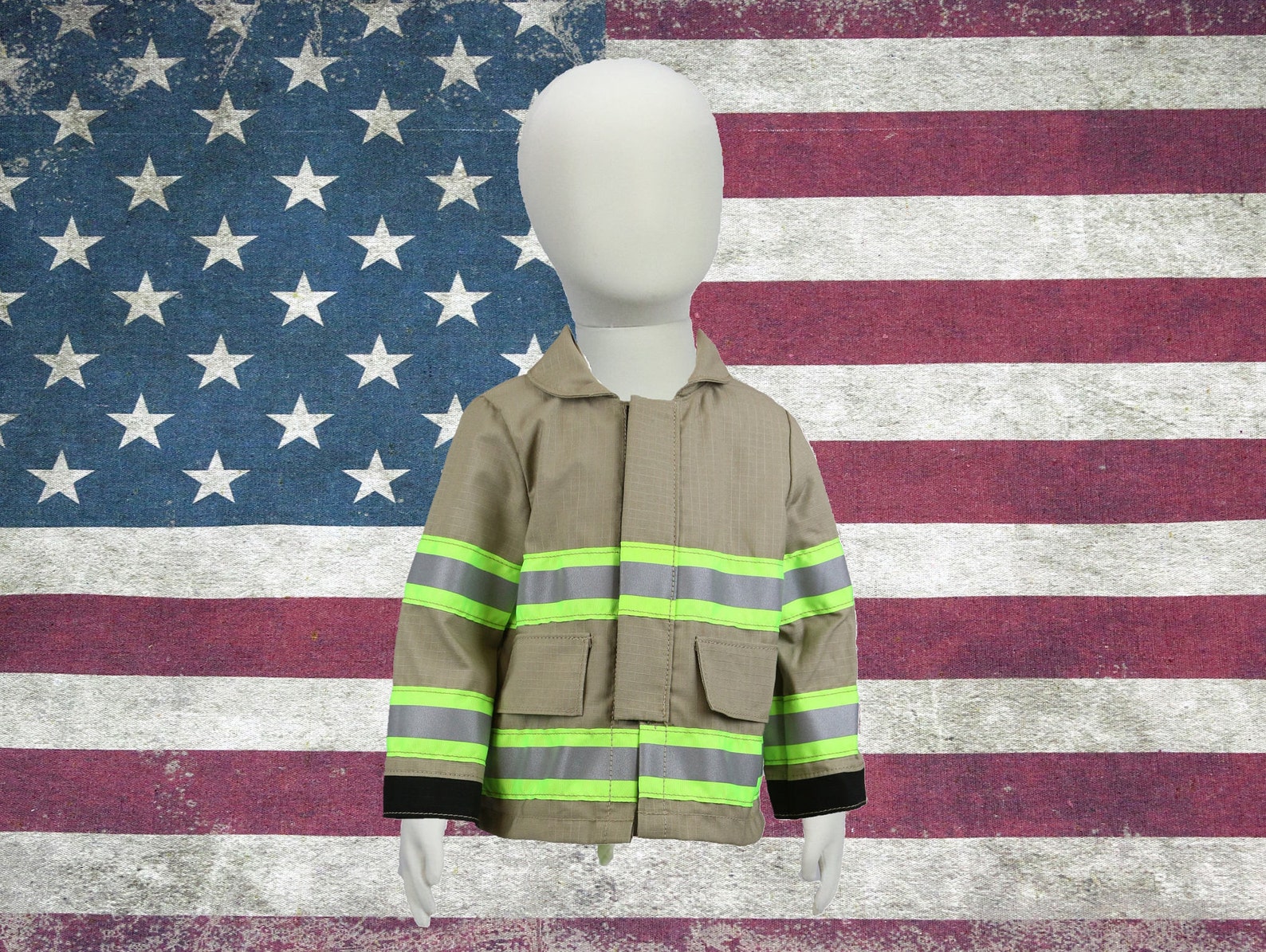 Firefighter Personalized TAN Toddler Firefighter Jacket - Etsy