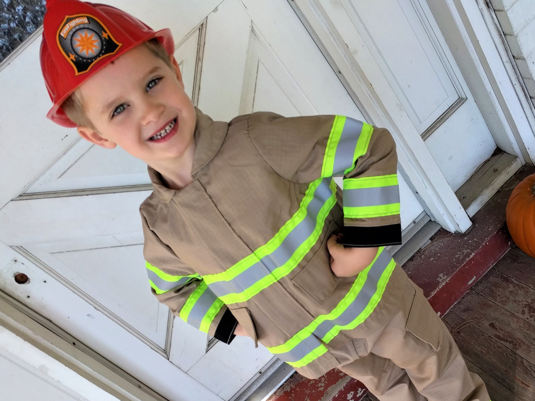 Firefighter Personalized TAN Toddler Firefighter Jacket - Etsy