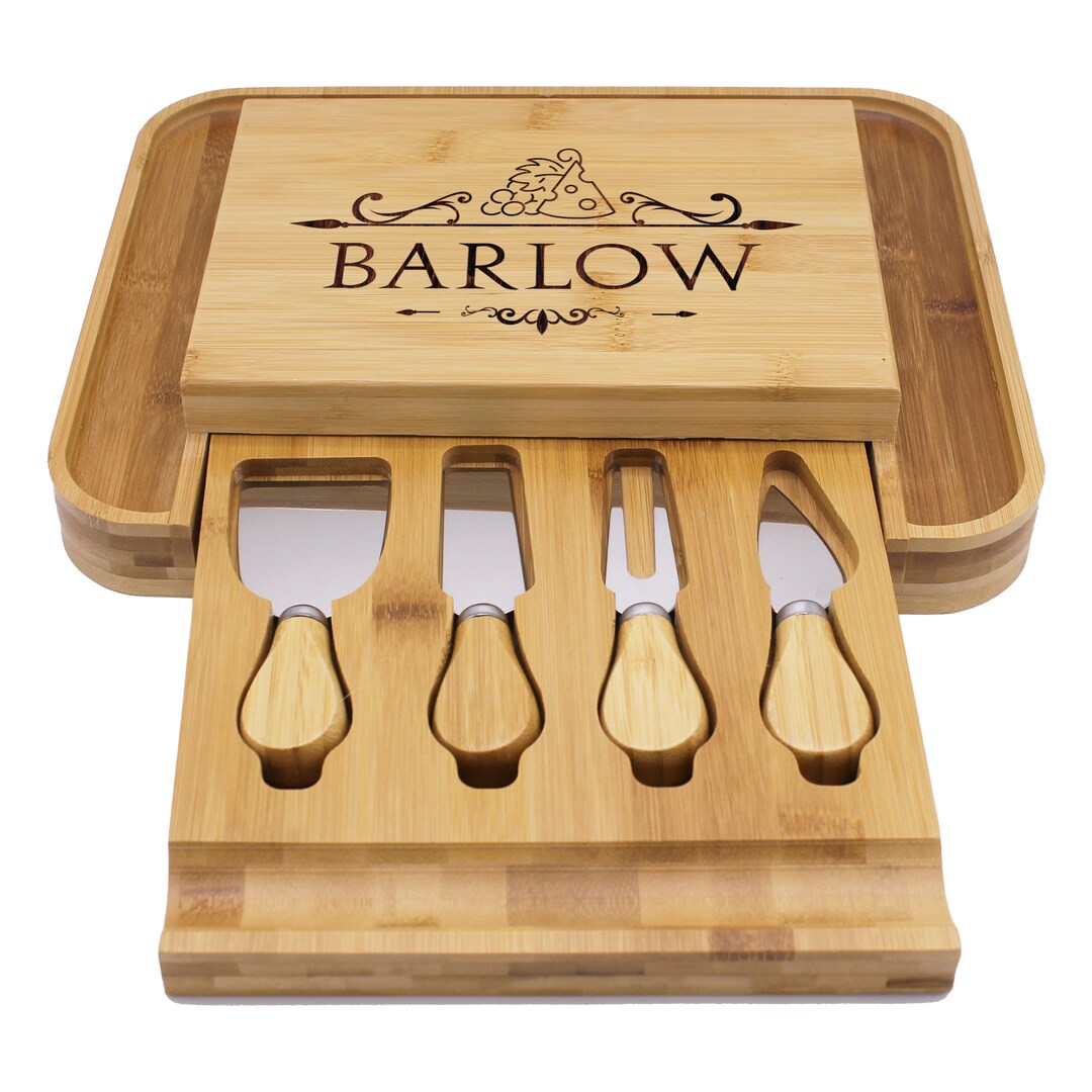 Premium Cheese Board Custom - Personalized Charcuterie Board New Home ...