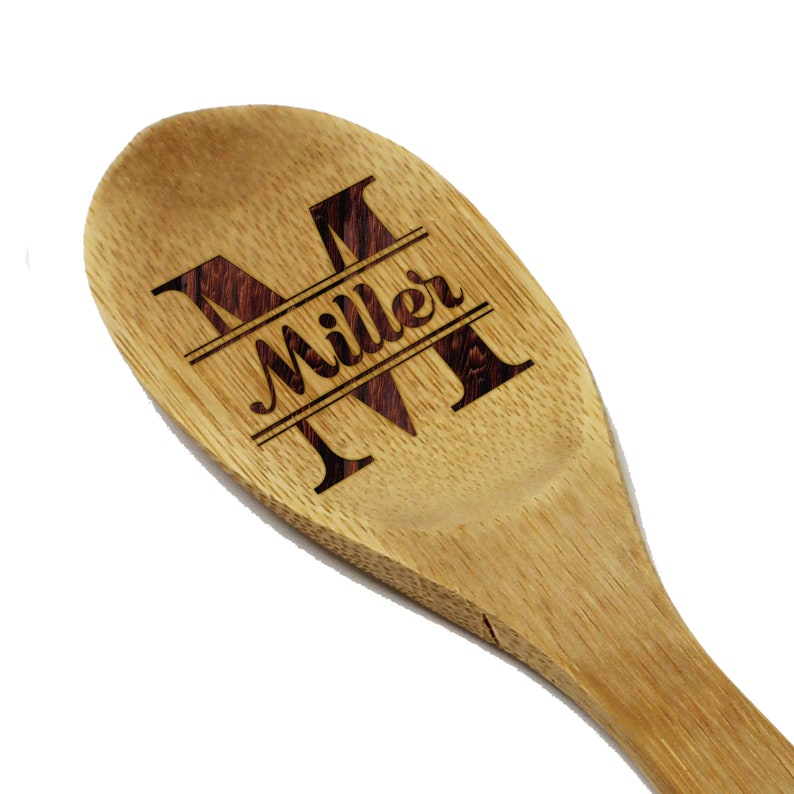 Custom Personalized Wood Spoon - Custom Engraved Wooden Spoon ...