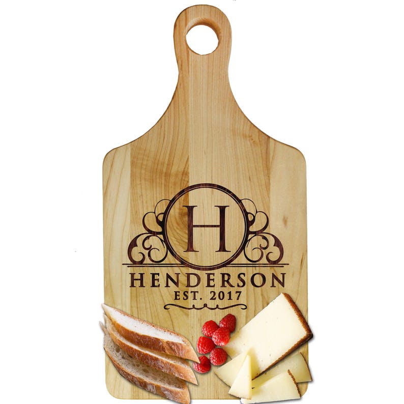 Bread Board, Cheese Board, Wedding Cutting Board, Walnut Cutting Board ...