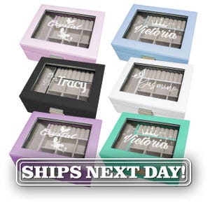 Girls Jewelry Box Personalized - Birthday Gift for Girl Birthday Gift ...