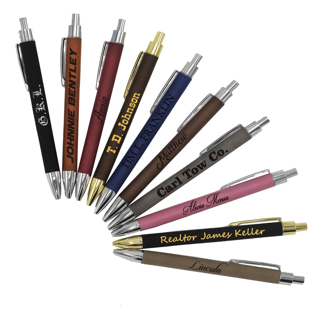 Personalized Ballpoint Pen - Custom Ballpoint Pen - Monogrammed Pen ...