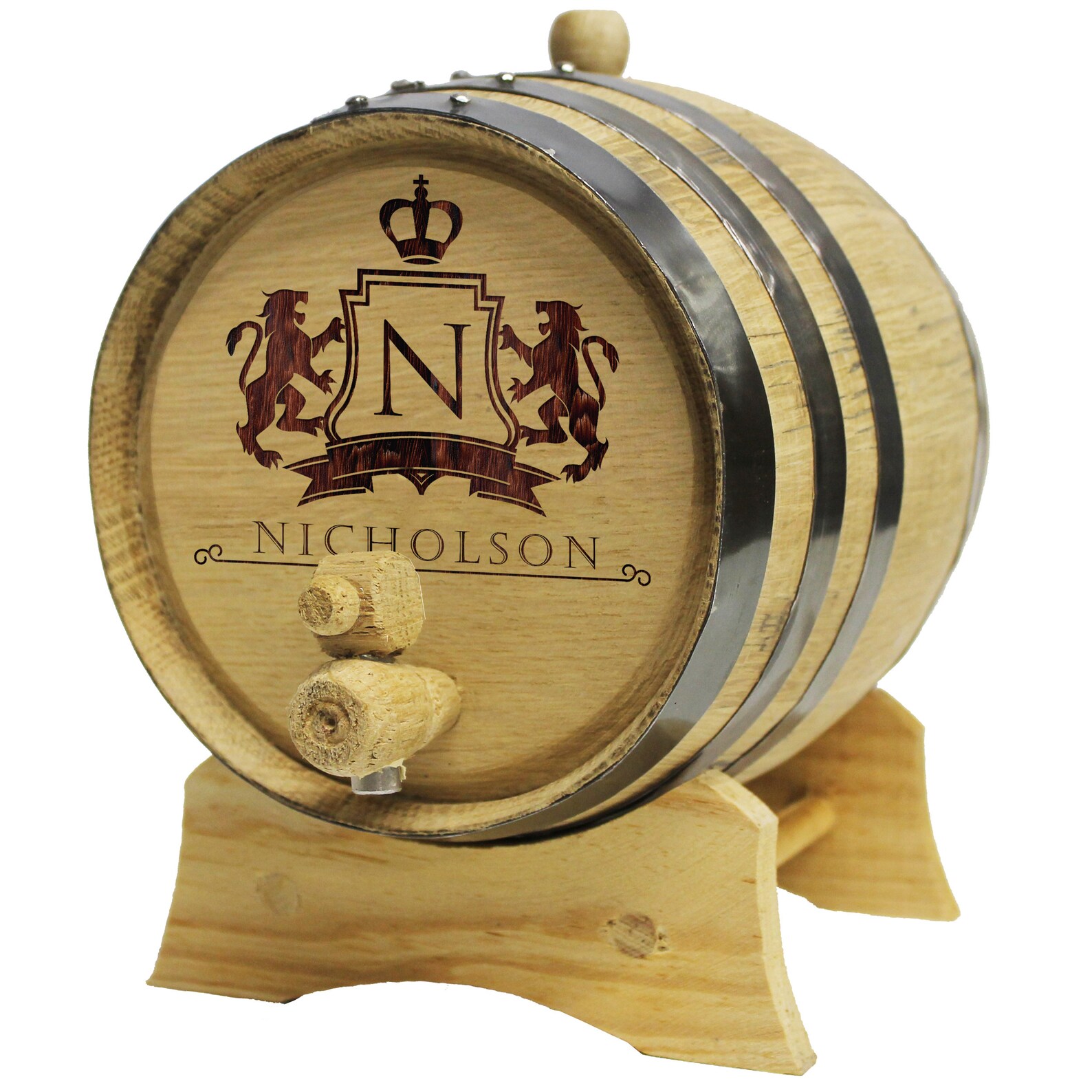 Personalized Whiskey Barrel Oak Barrel Groomsmen Gift Husband Gift ...