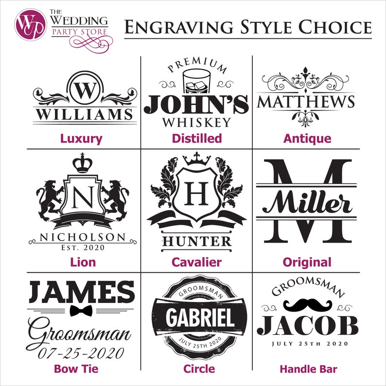 Monogram Whiskey Stone Set Engraved Whiskey Stone Box - Etsy