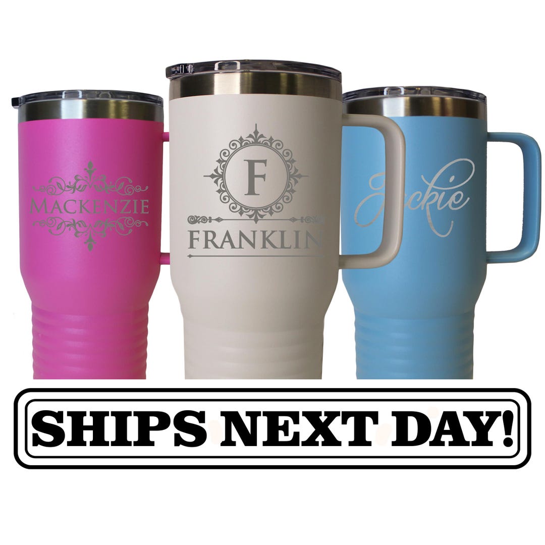 Personalized Insulated Coffee Cup - Custom Insulated Coffee Travel Mug ...