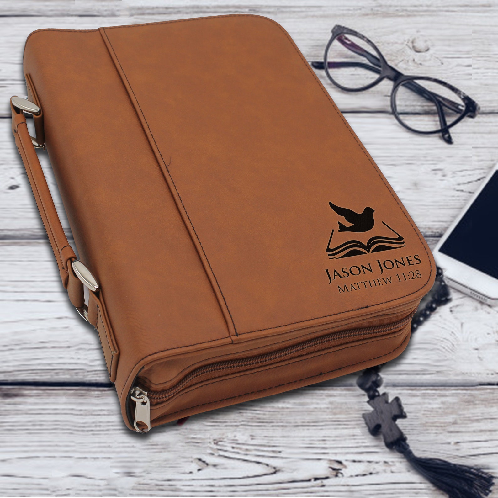 Customized Bible Cover Bible Case Monogrammed Bible Case Women Bible ...