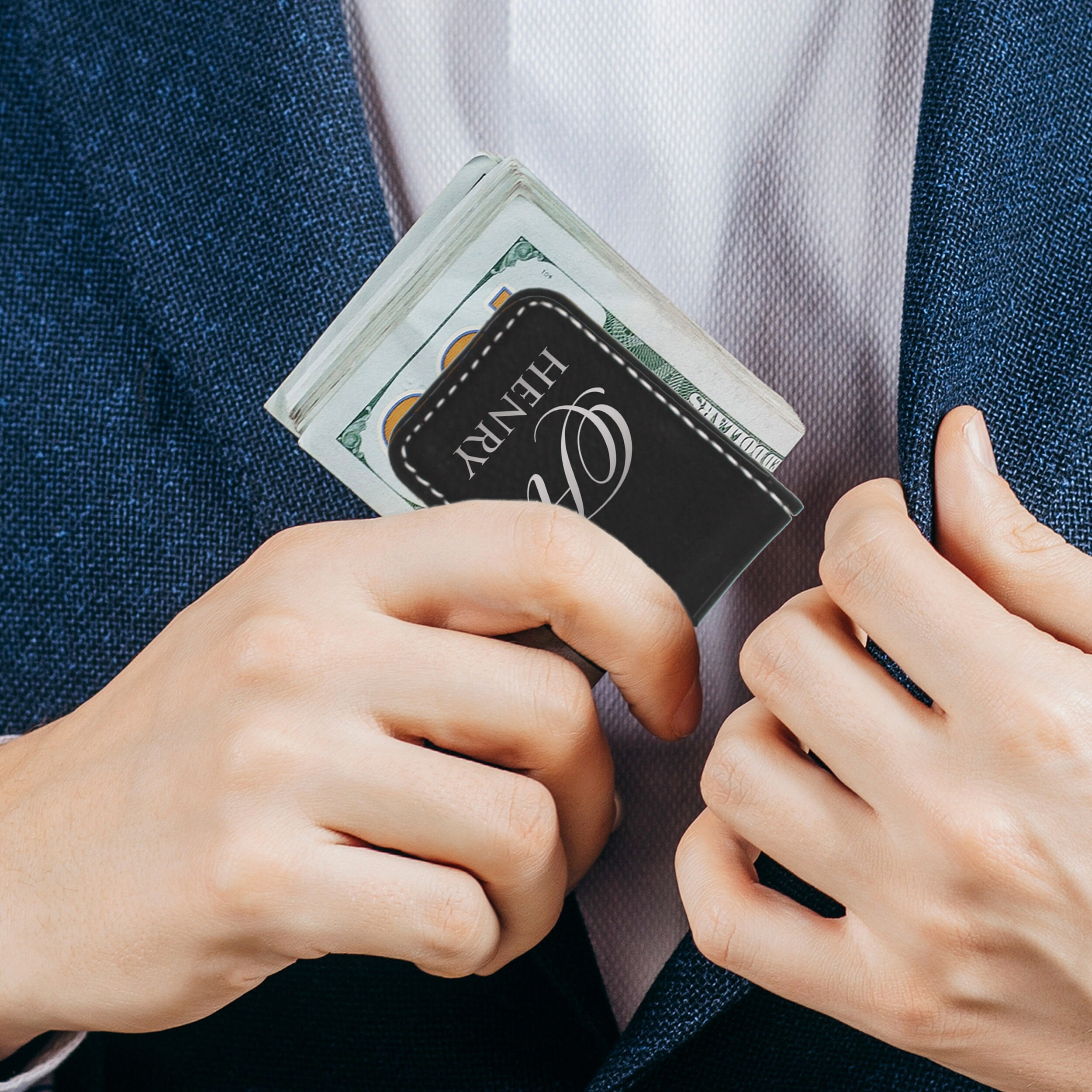 Personalized Money Clip - Money Clip Engraved -groomsmen Gift Ideas ...