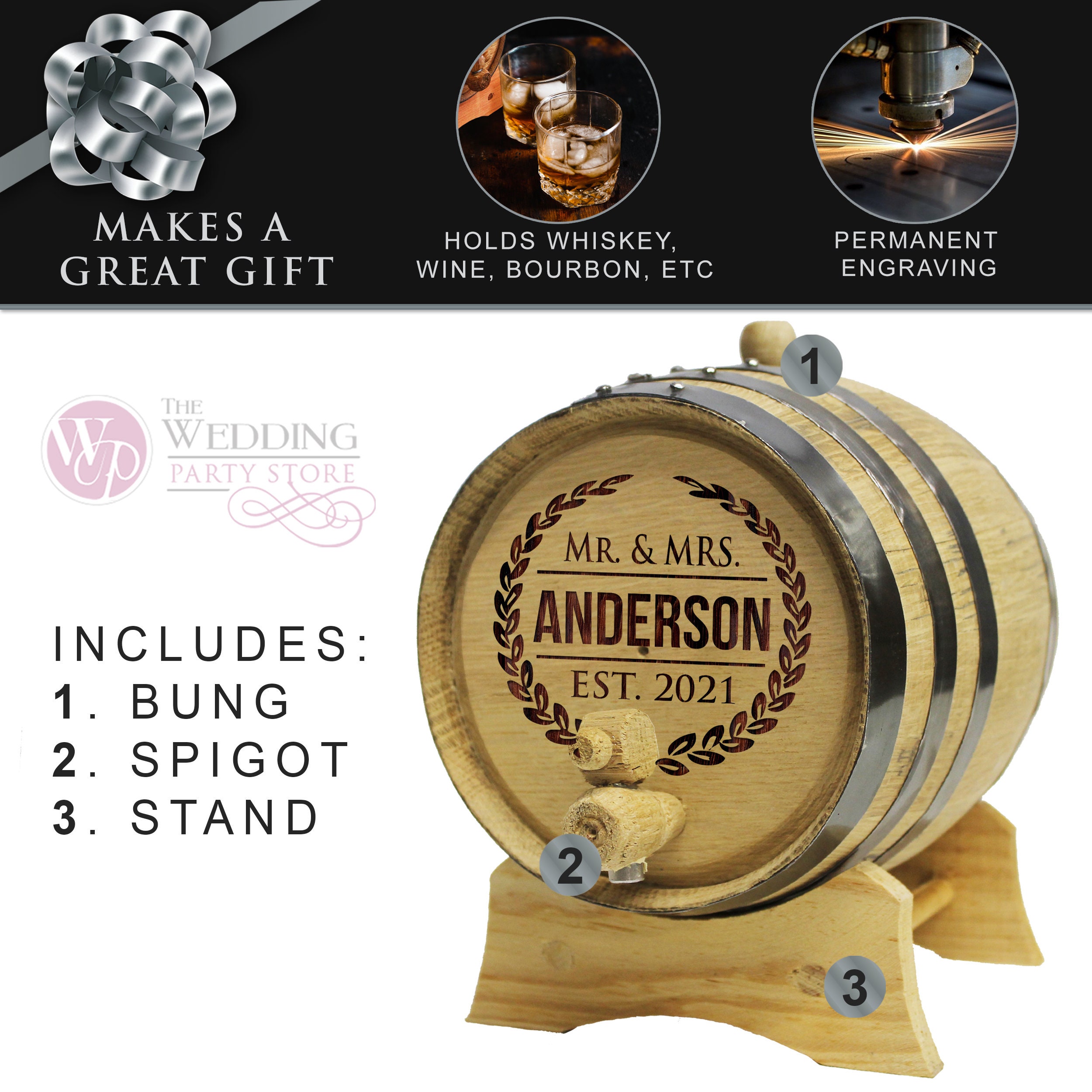 Custom Home Bar Decor - Personalized Bar Gifts - Personalized Gifts for ...