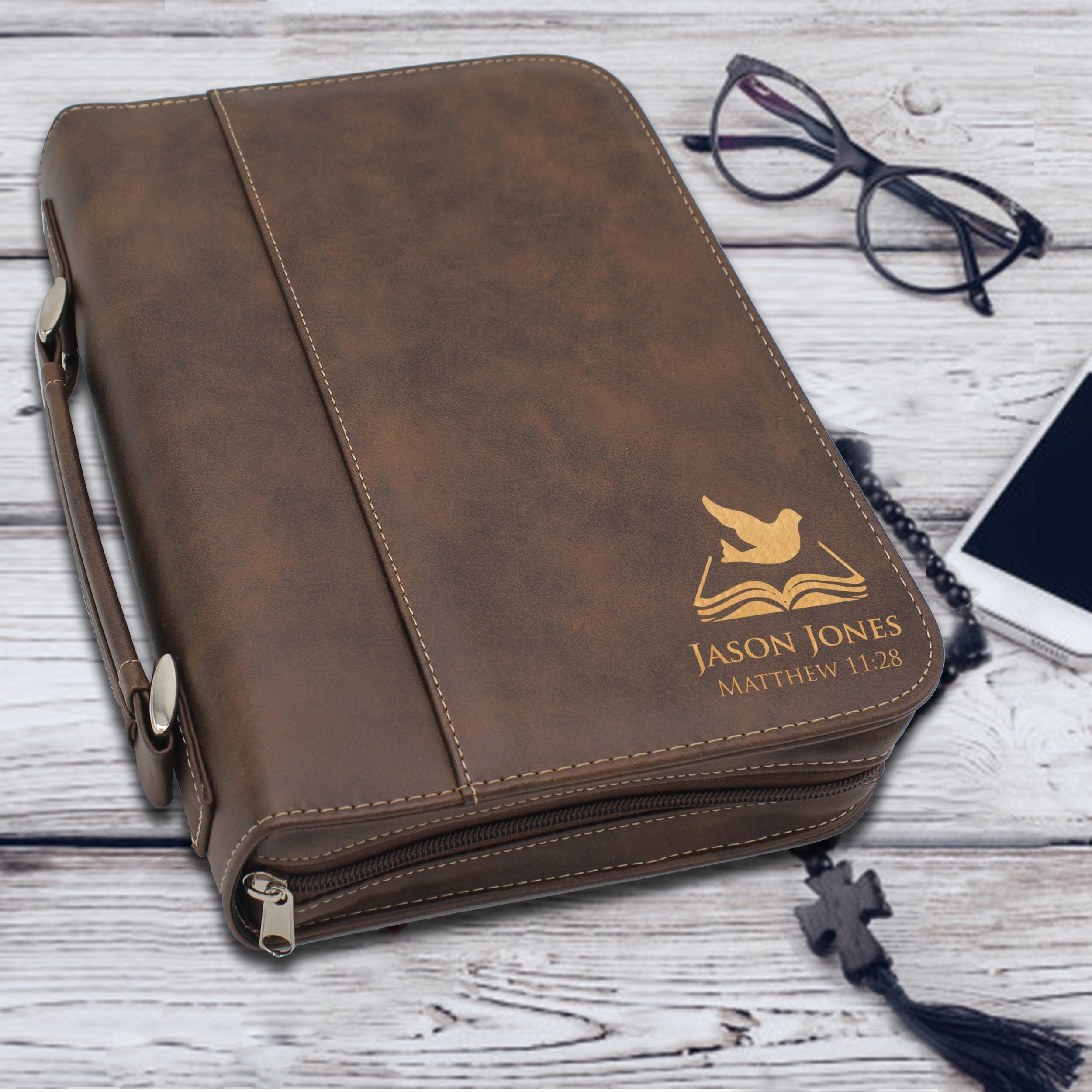 Personalized Bible Cover Custom Bible Case Engraved Bible - Etsy