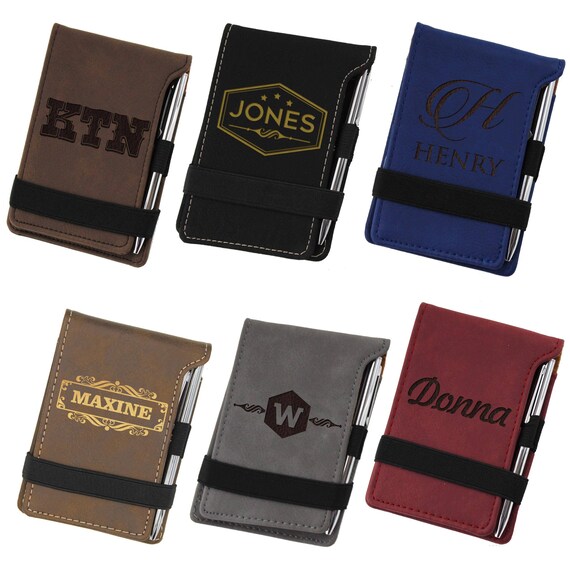 Business Note Pad with Pen Personalized Notepad Personalized | Etsy