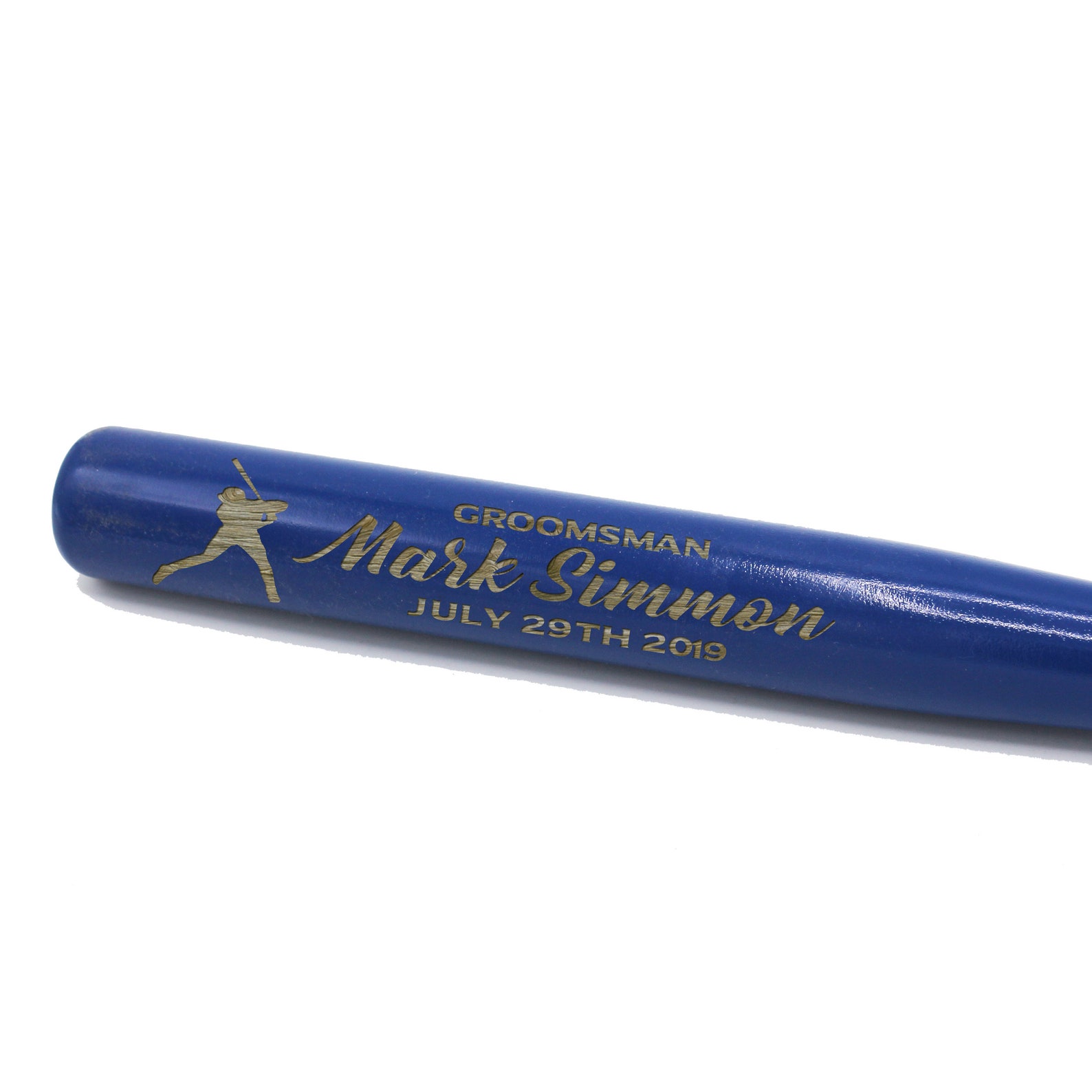 Personalized Mini Baseball Bat Custom Engraved Ring Bearer - Etsy