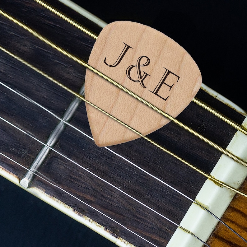 Custom Guitar Pick Your Text Personalized Text Guitar Pick - Etsy