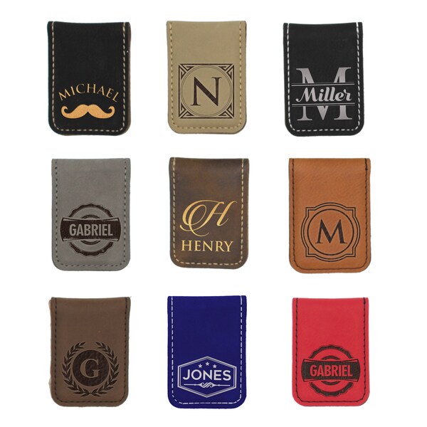 Monogram Money Clip - Etsy