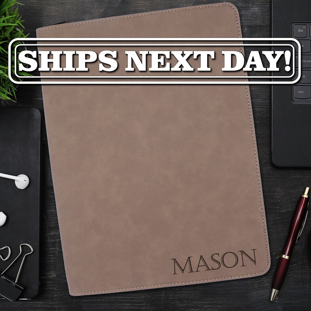 Leather Portfolio Zipper, Personalized Portfolio, Custom Padfolio ... Leather Portfolio Zipper, Personalized Portfolio, Custom Padfolio ...