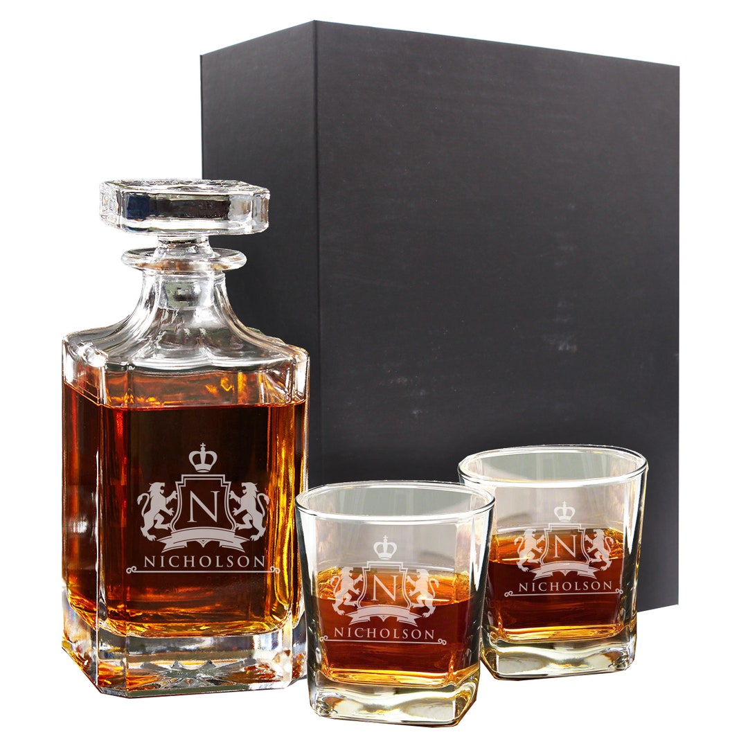 Personalized Whiskey Decanter Personalized Decanter Engraved Decanter ...