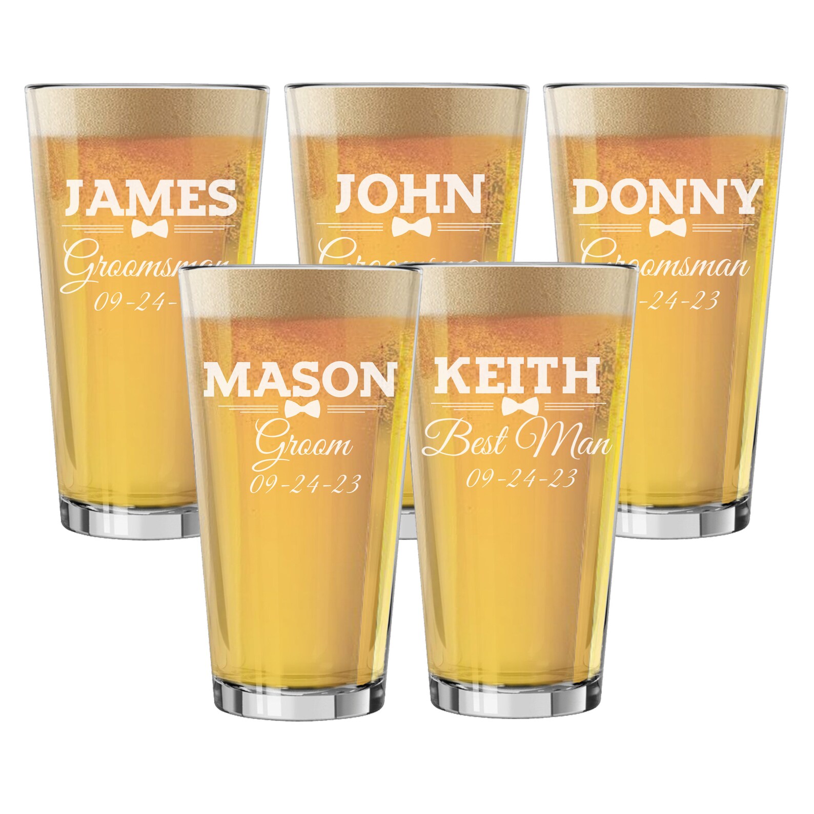 Personalized Pint Glass Engraved Beer Glass Custom Beer - Etsy