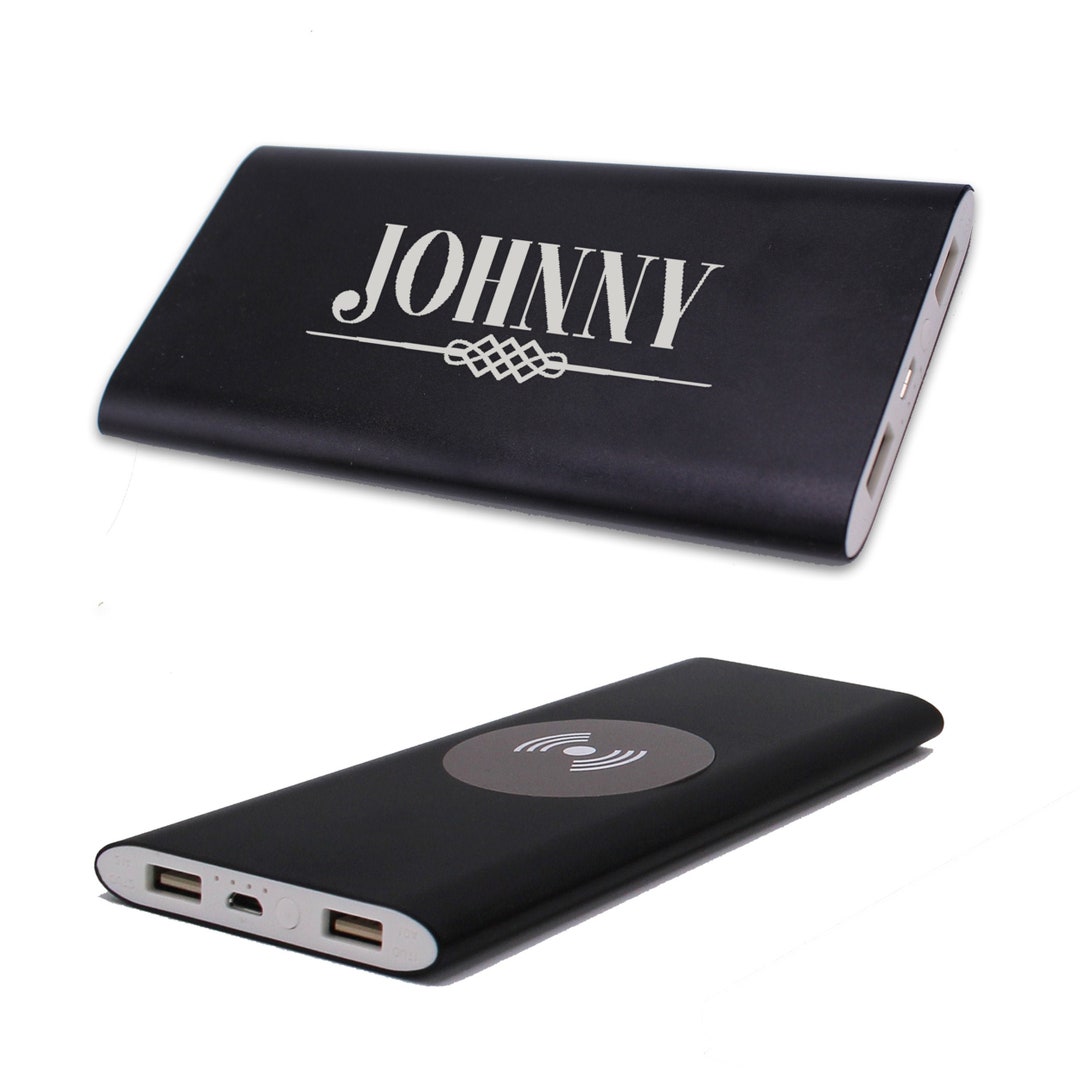 Personalized Portable Charger - Monogrammed Charger - Customized Power ...