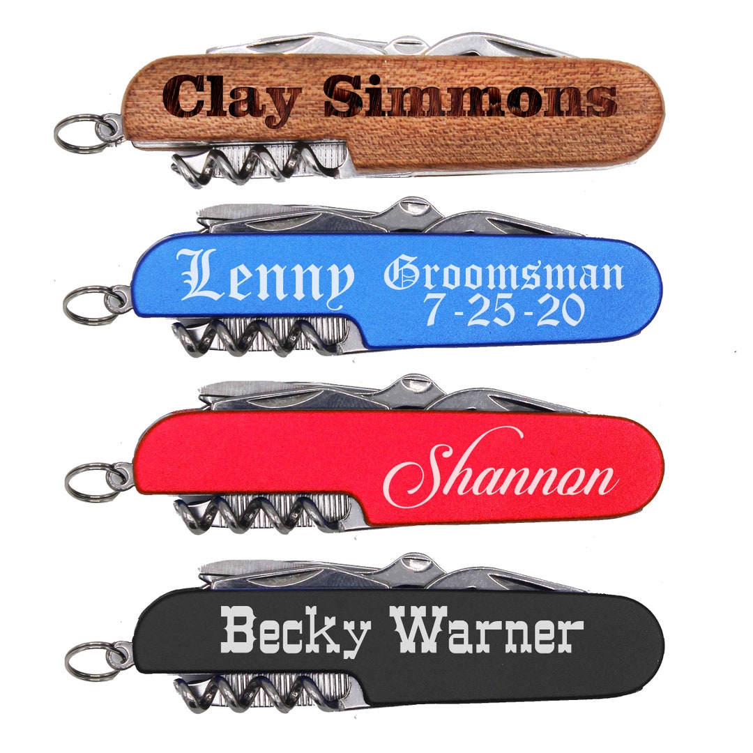 7 Function Multi Tool - Multitool With Knife - Engraved Multi Tool ...