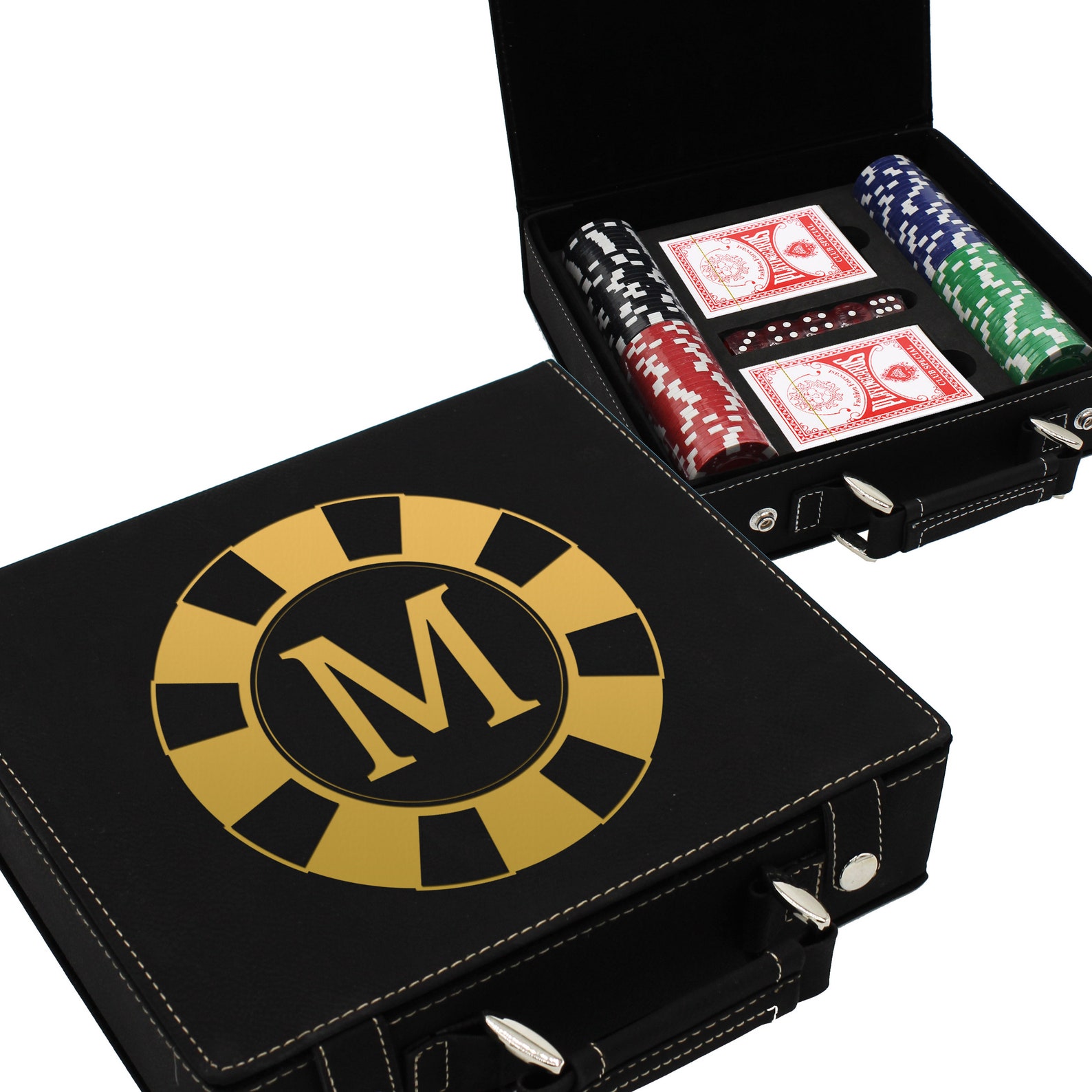 Personalized Poker Case Personalized Poker Set Poker | Etsy