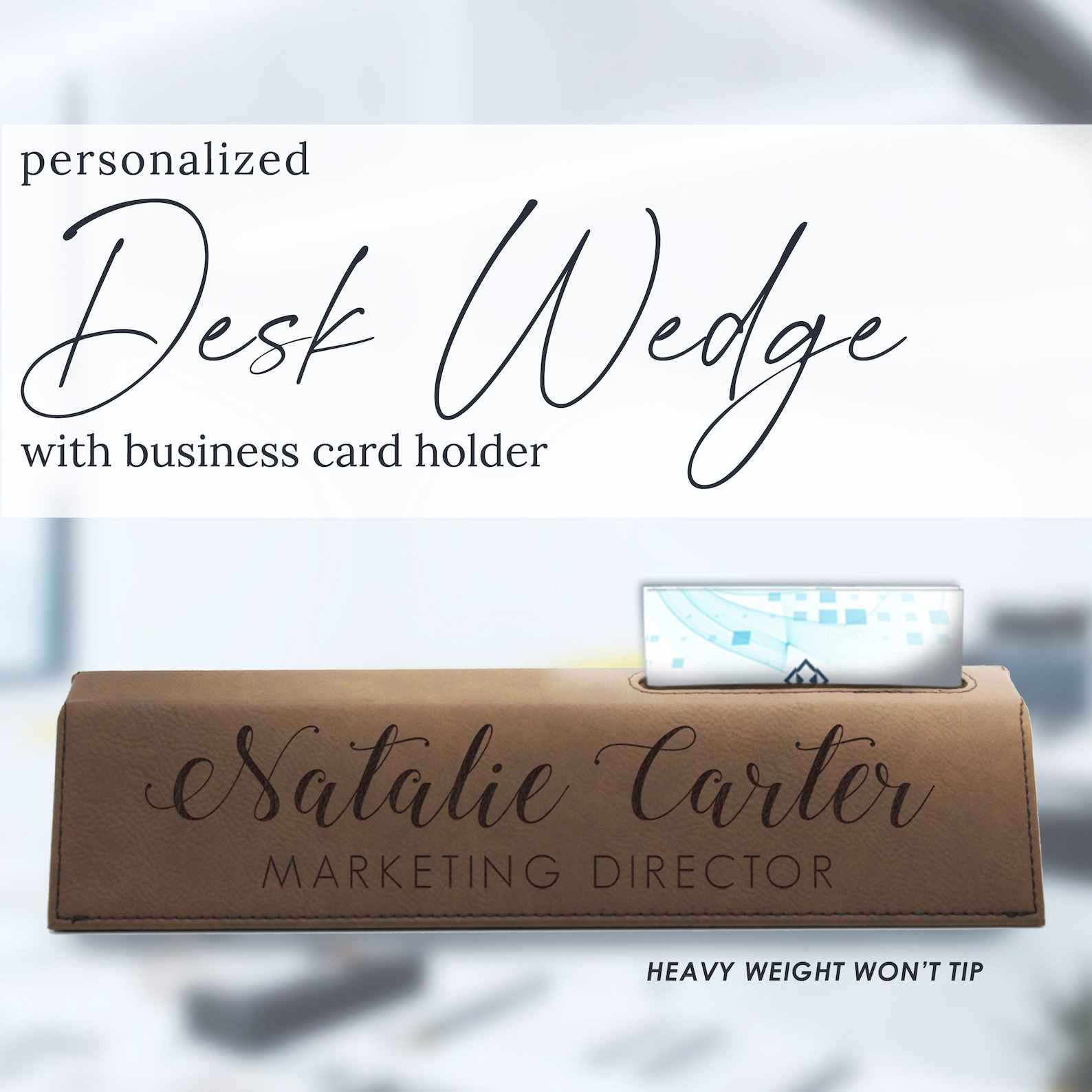 Desk Name Plate Desk Name Plaque Personalized Nameplate - Etsy