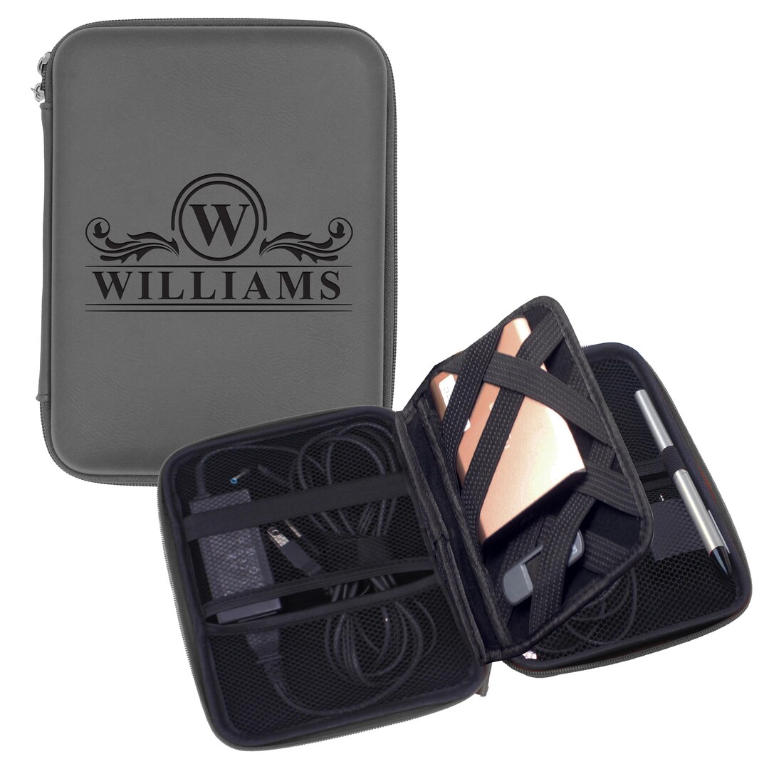 Cable Organizer for Charging Cables - Personalized Case for Cables ...