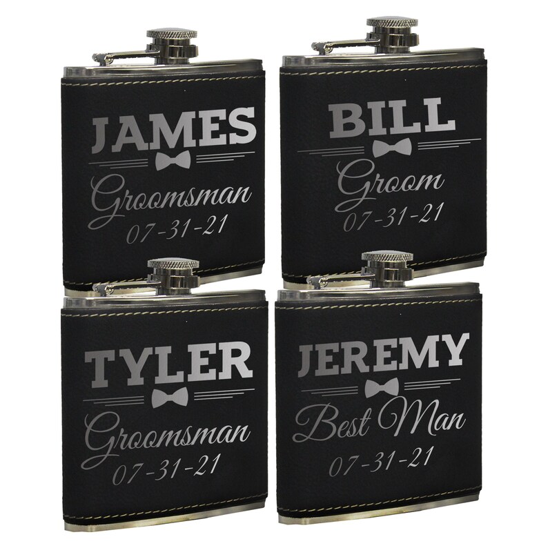 Groomsmen Flask Groomsmen Gift Gift for Groomsmen - Etsy