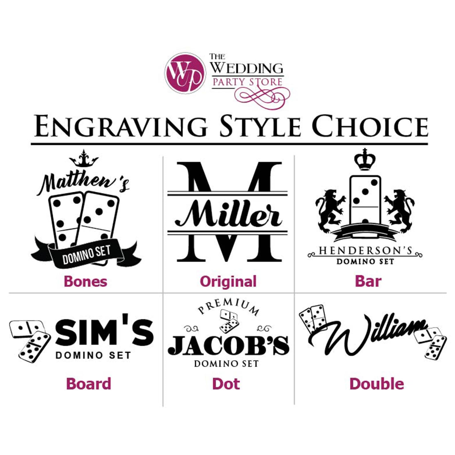 Personalized Domino Set Engraved Dominoes Set Personalized - Etsy