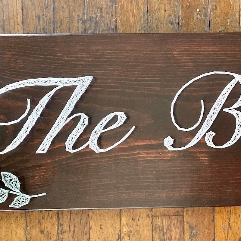 String Art Sign - Etsy