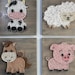 Farm Animal String Art // Horse Art // Pig Art // Sheep Art // Cow Art ...