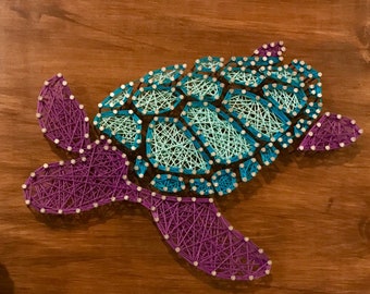 Turtle String Art | Etsy