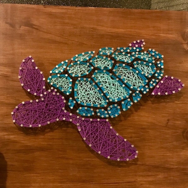 Turtle String Art - Etsy