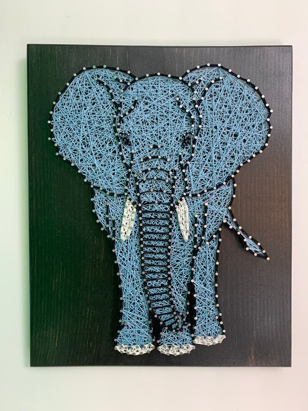 Elephant String Art - Etsy