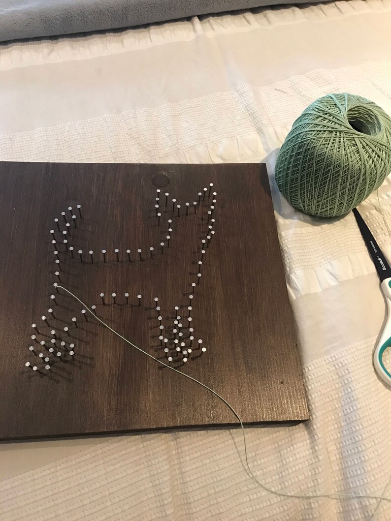 Chihuahua String Art // Dog Lover String Art - Etsy