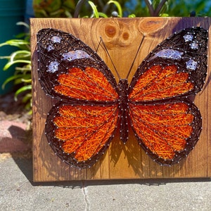 Monarch Butterfly String Art - Etsy