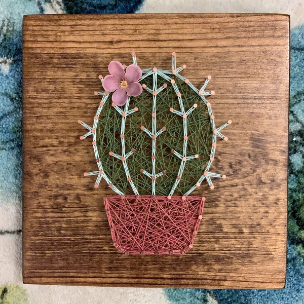 Cactus String Art - Etsy