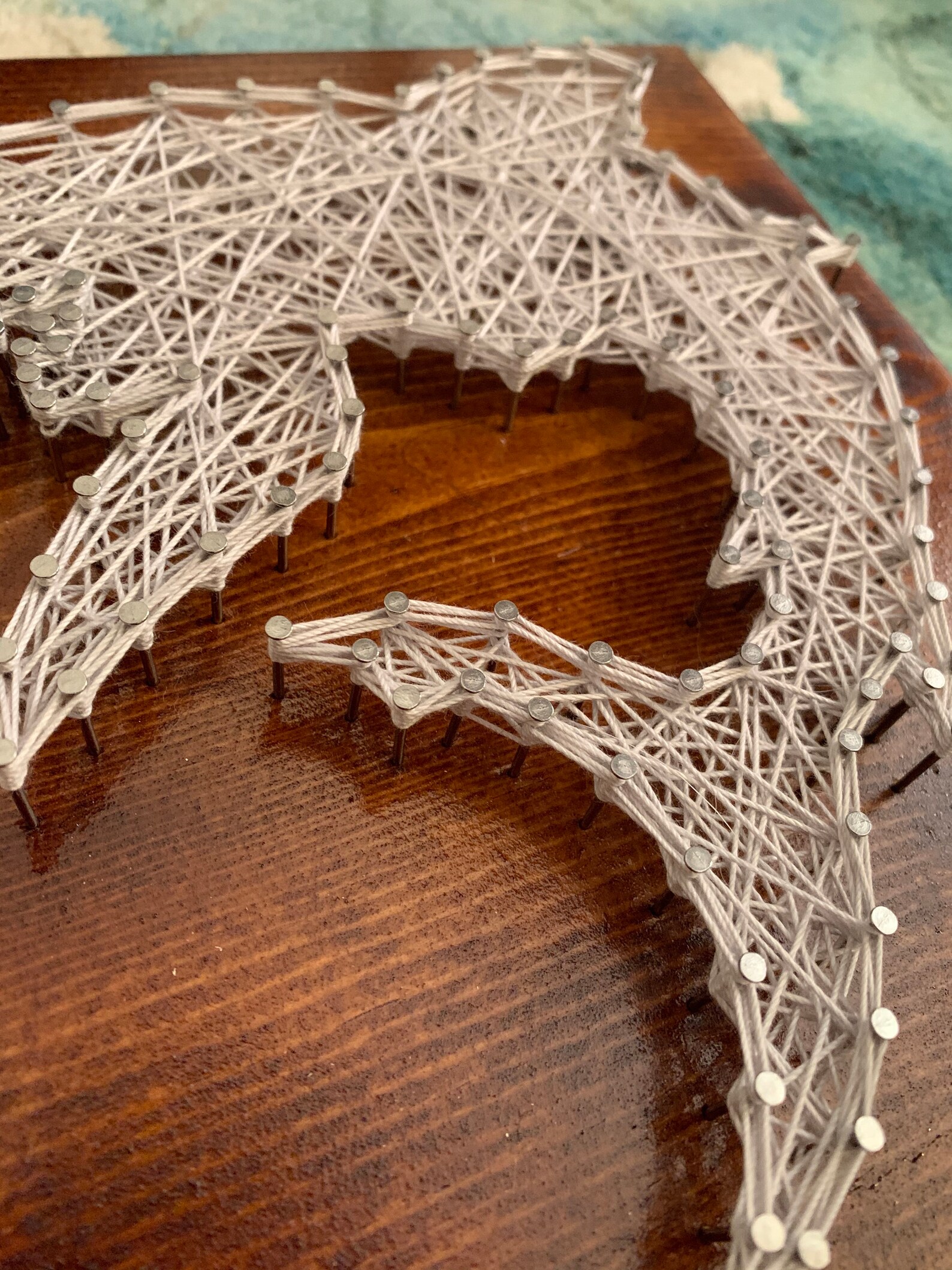 Shark String Art // Great White Shark - Etsy
