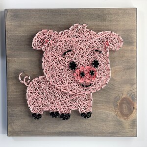 Farm Animal String Art // Horse Art // Pig Art // Sheep Art // Cow Art ...