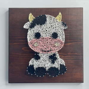 Farm Animal String Art // Horse Art // Pig Art // Sheep Art // Cow Art ...