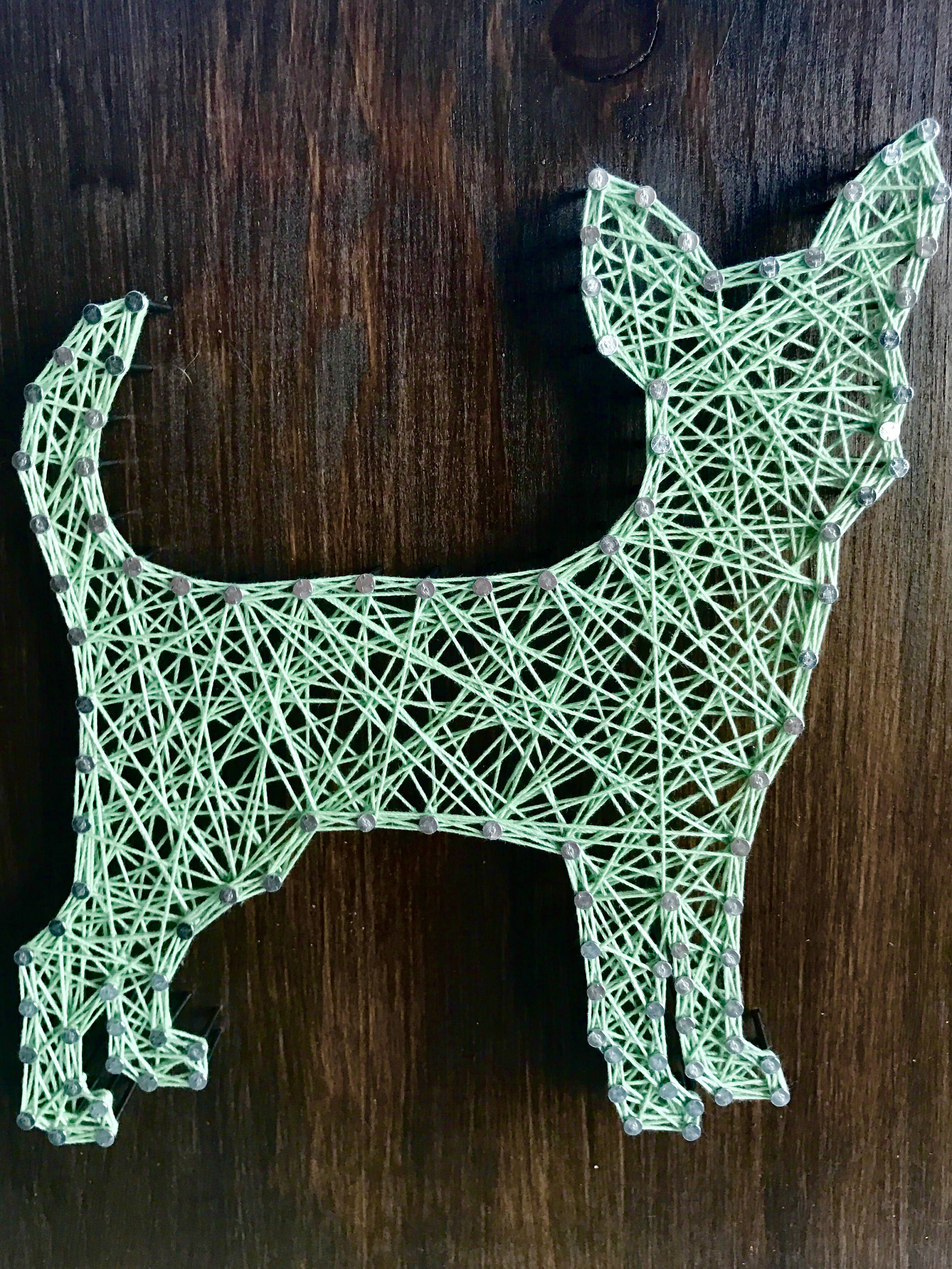 Chihuahua String Art // Dog Lover String Art - Etsy