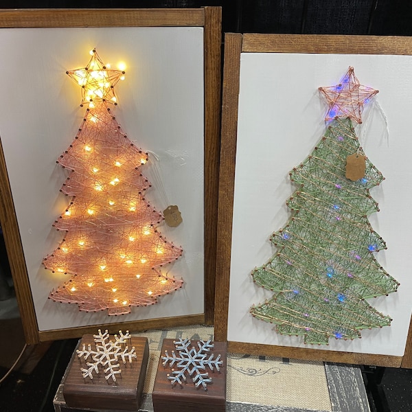 Christmas String Art - Etsy